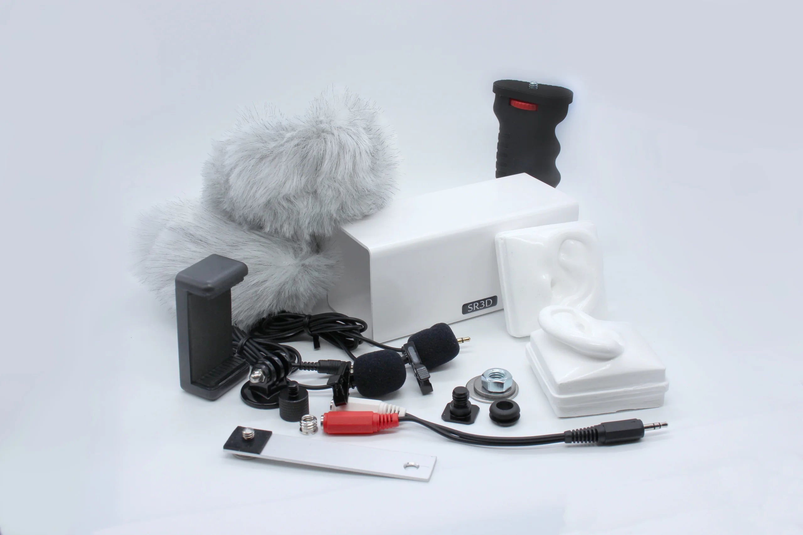 Binaural 3D DIY microphone Kits for ASMR and field recordists – SR3D ...
